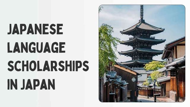 Top Japanese Language Scholarships in Japan for 2025 Students