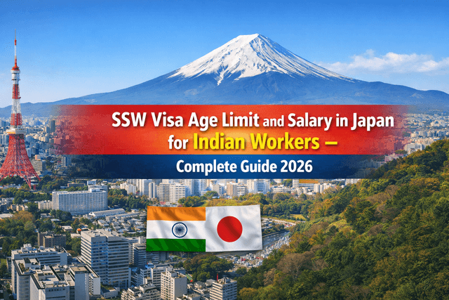 SSW Visa Age Limit & Salary in Japan for Indian Workers 2026