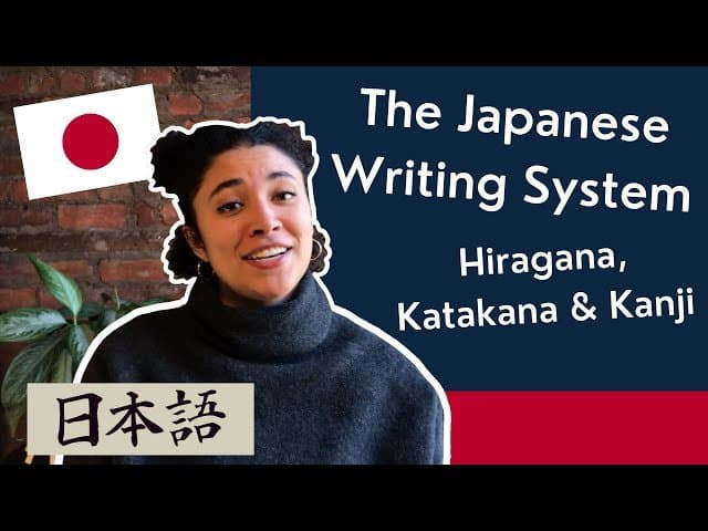 What are Hiragana, Katakana, and Kanji? Japanese Writing Guide